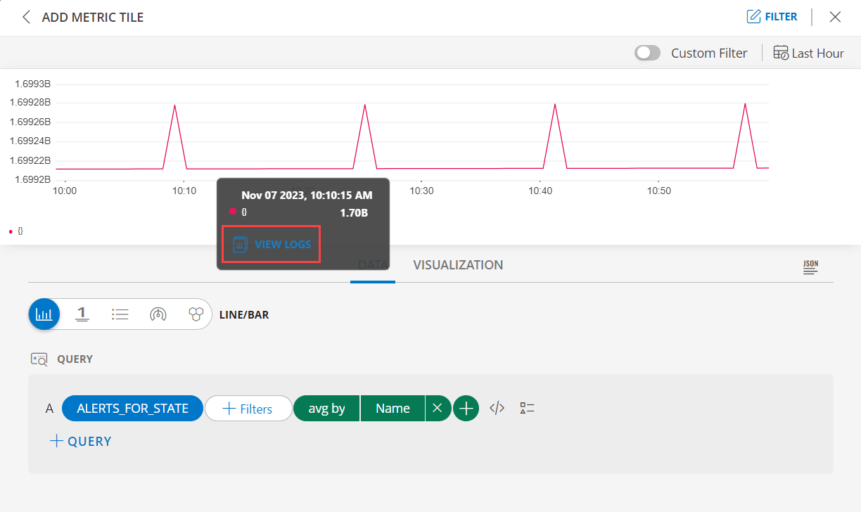 Metric Tile | OpsRamp Documentation